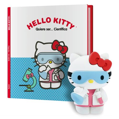 Hello Kitty Quiere ser... Científica + Libro - Coleccionables Madreditorial